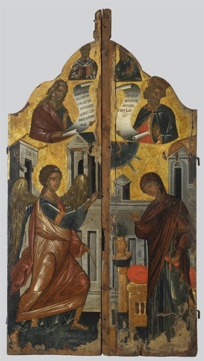 Ο Ευαγγελισμός της Θεοτόκου – Arhontia Karakosta Iconography